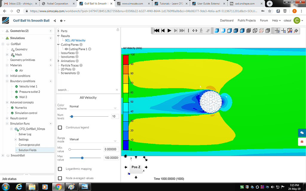 Issue with Golf Ball simulation - Project Support - SimScale CAE Forum