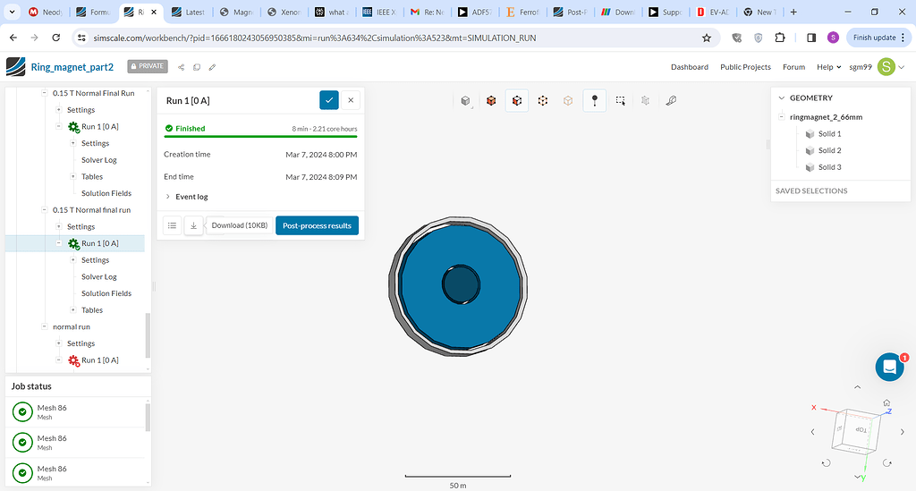 Unable to see anything after downloading zip file in post processing stage - Project Support ...