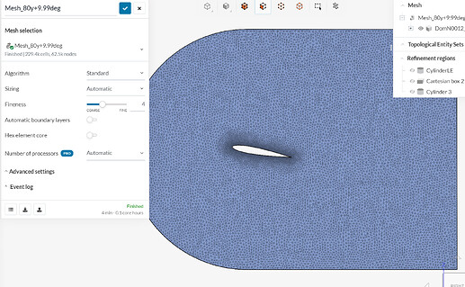 TET meshing is now strongly irregular, but was OK 1 month ago - Project ...