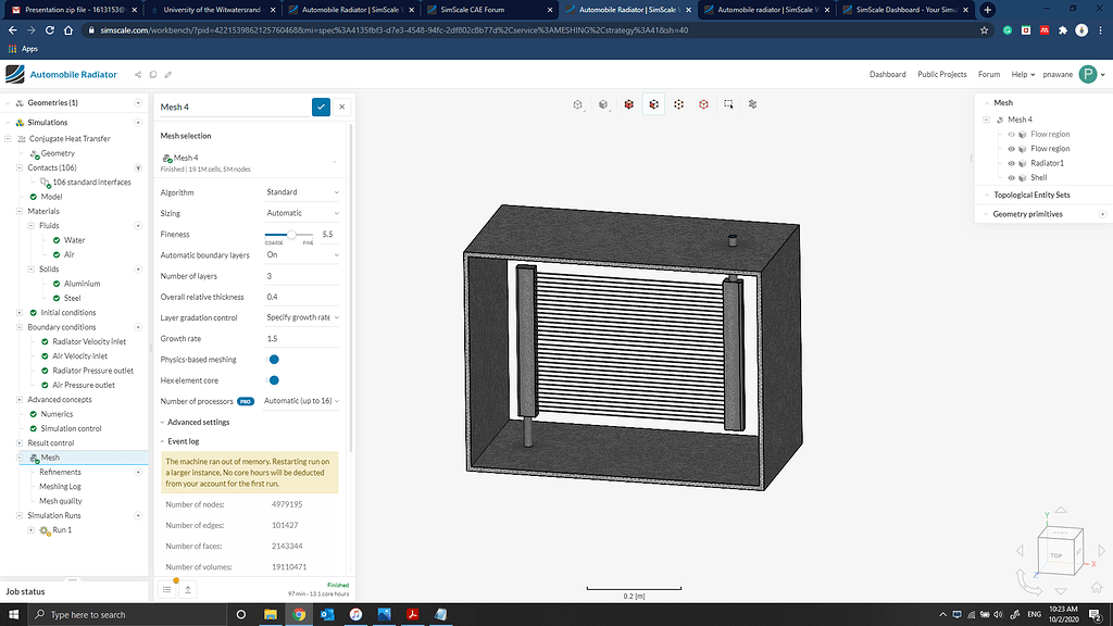 Https://www.simscale.com/projects/pnawane/automobile_radiator_2/ - Project Support - SimScale ...