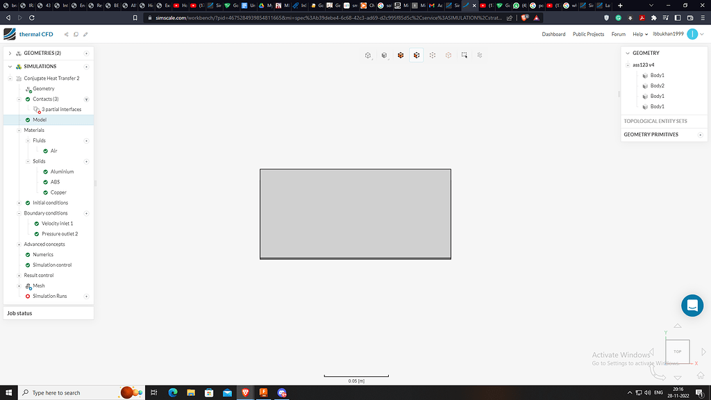 Partial interface - Project Support - SimScale CAE Forum