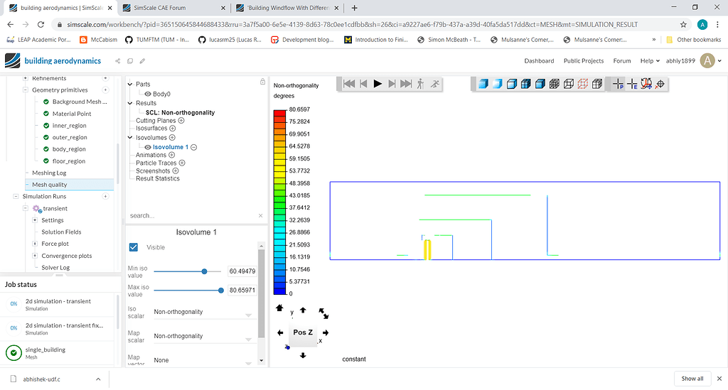 Reduce orthogonality of 2d mesh - Project Support - SimScale CAE Forum