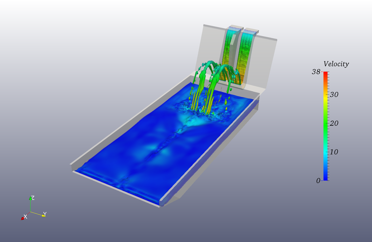 Laminar Flow of Water through Spillway with CFD Analysis ...