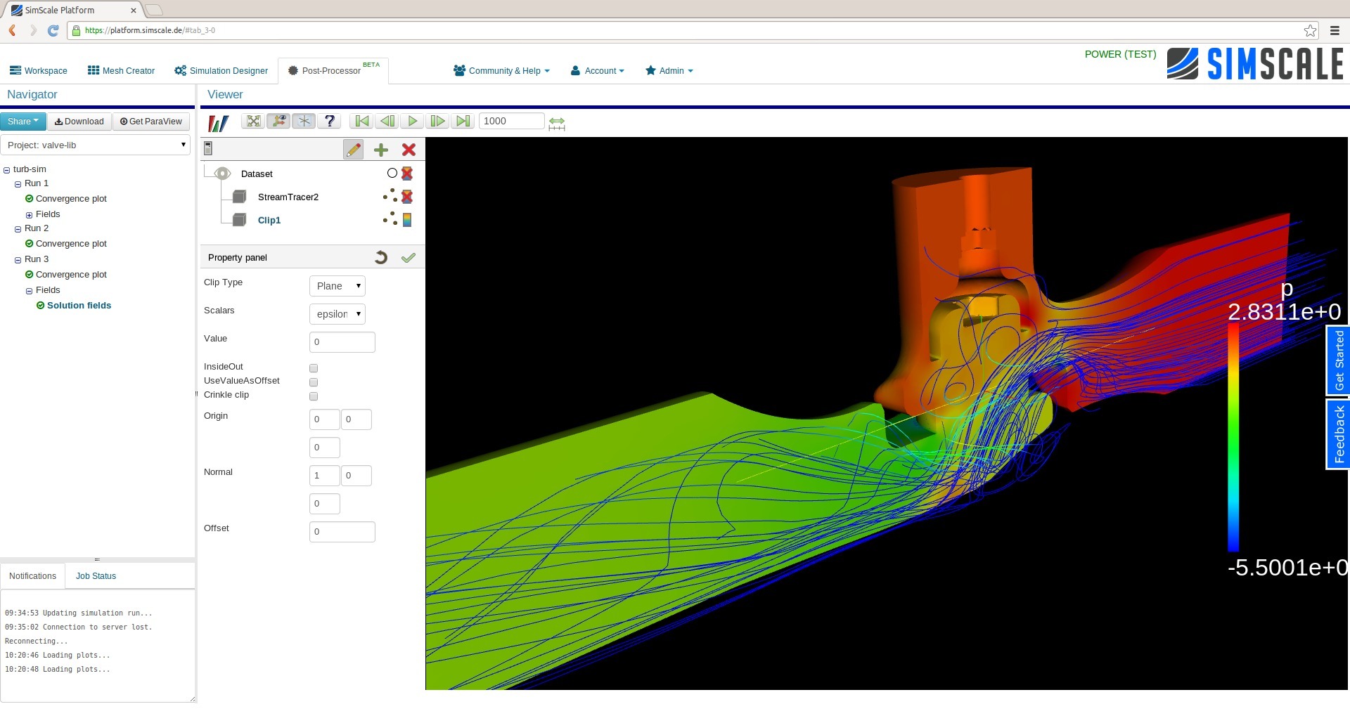 Globe Valve Simulation - Fluid Flow through Valve by dheiny | SimScale