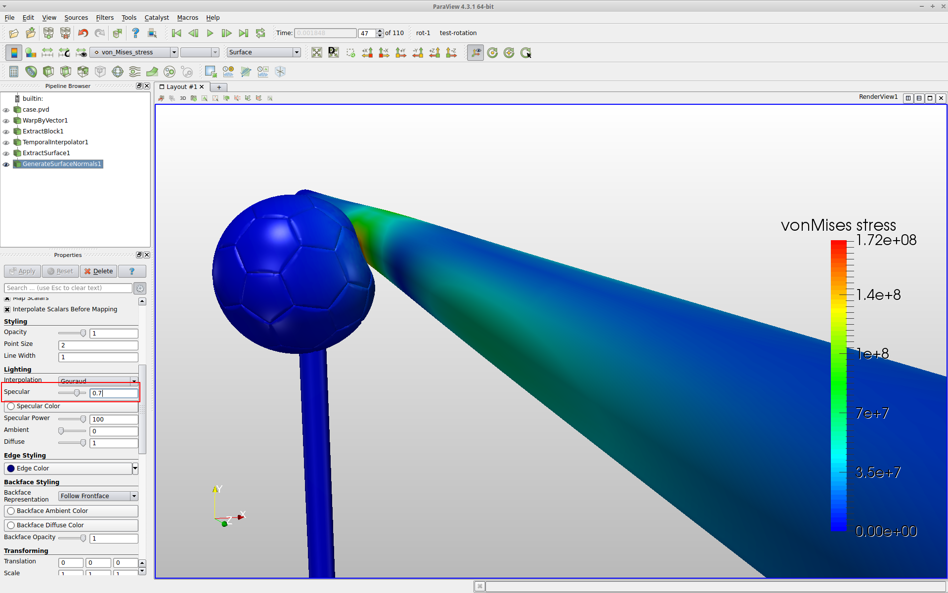 在ParaView中实现对网格模型表面的光顺，使后处理结果更美观_模型表面网格光顺化-CSDN博客