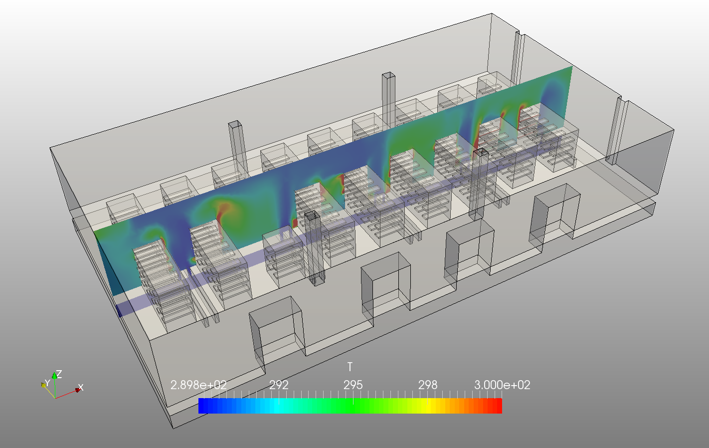 Airflow in a Data Center to Evaluate Ventilation by jprob...