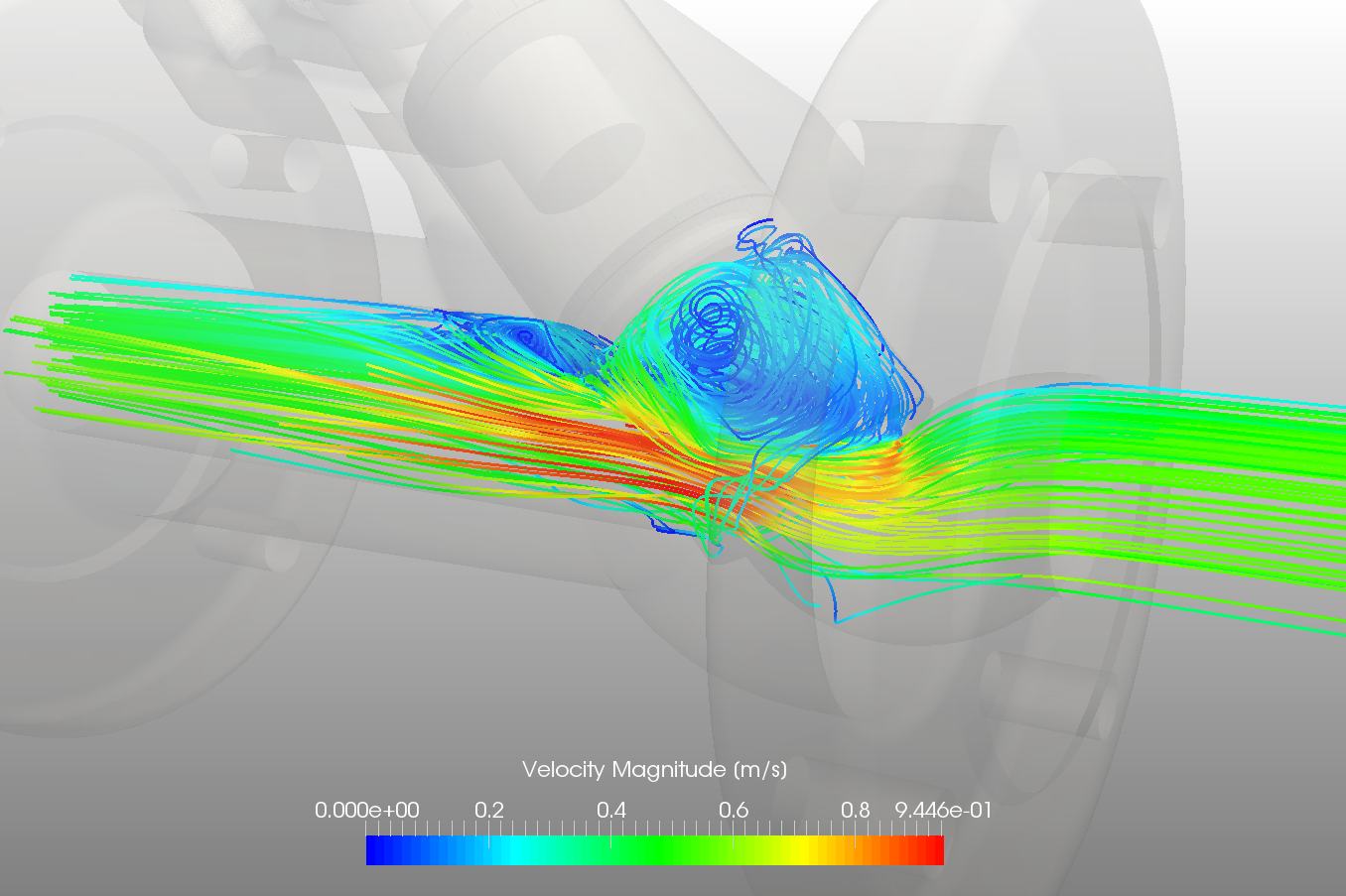 CFD Smulation of Turbulent Flow in a Regulator Valve by dheiny | SimScale