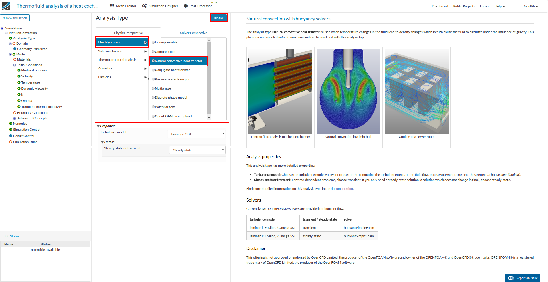 Step by step Tutorial: Thermofluid analysis of a heat exchanger - Fluid ...
