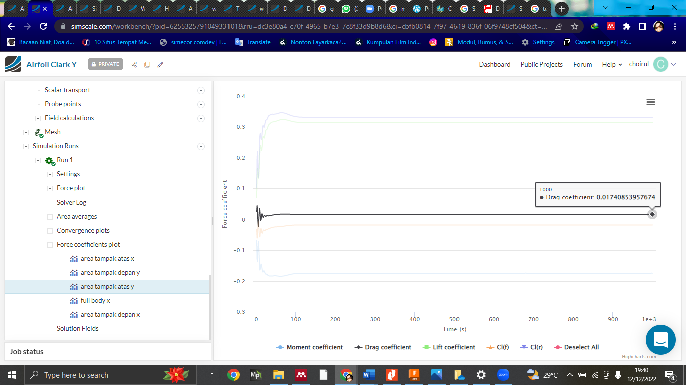 Drag coefficients - Project Support - SimScale CAE Forum