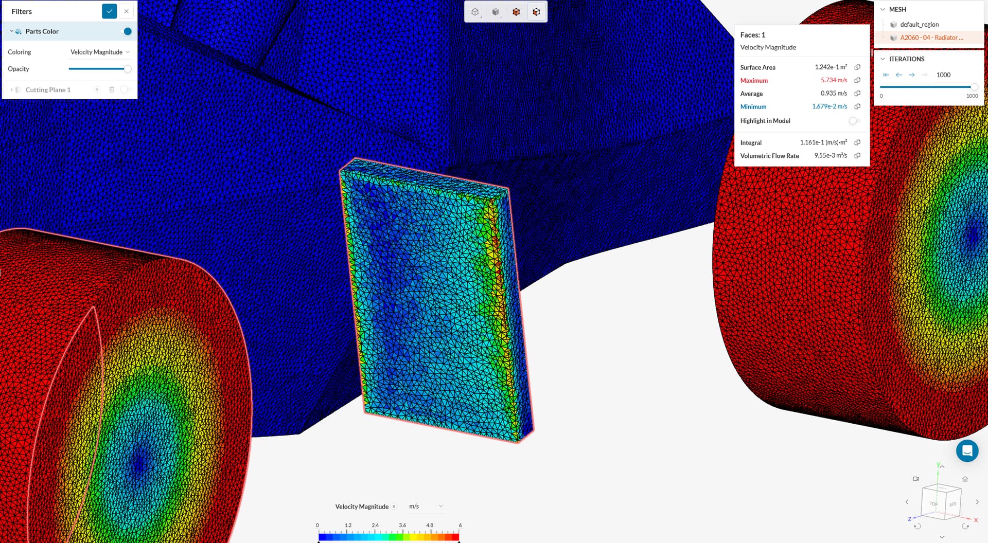 Calculating volumetric flow rate through porous media - Project Support - SimScale CAE Forum