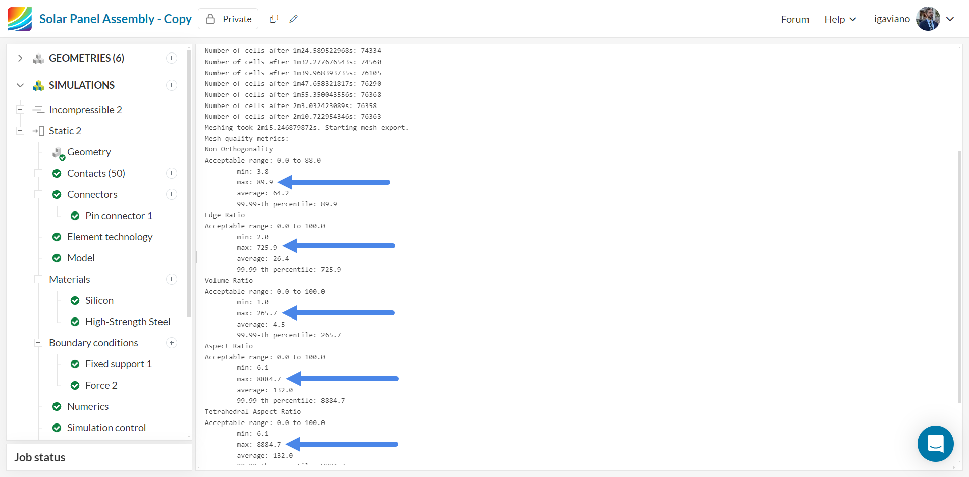 Simulation error while doing static stress analysis - Project Support - SimScale CAE Forum