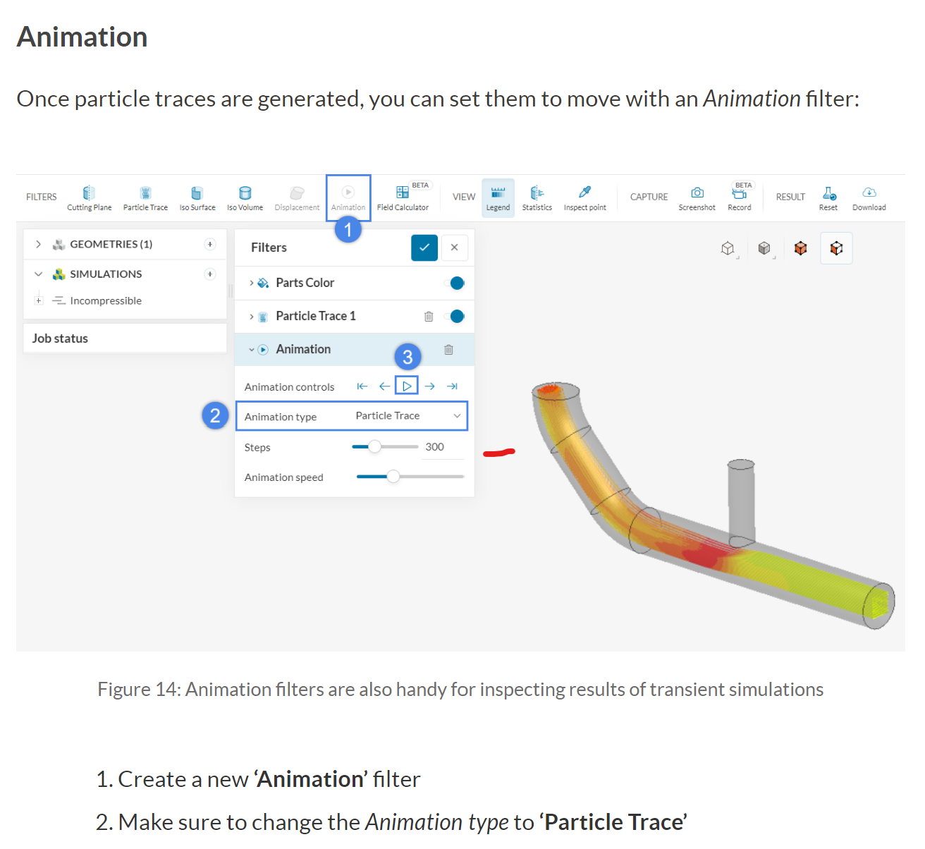 Post-processing animation - Post-processing - SimScale CAE Forum