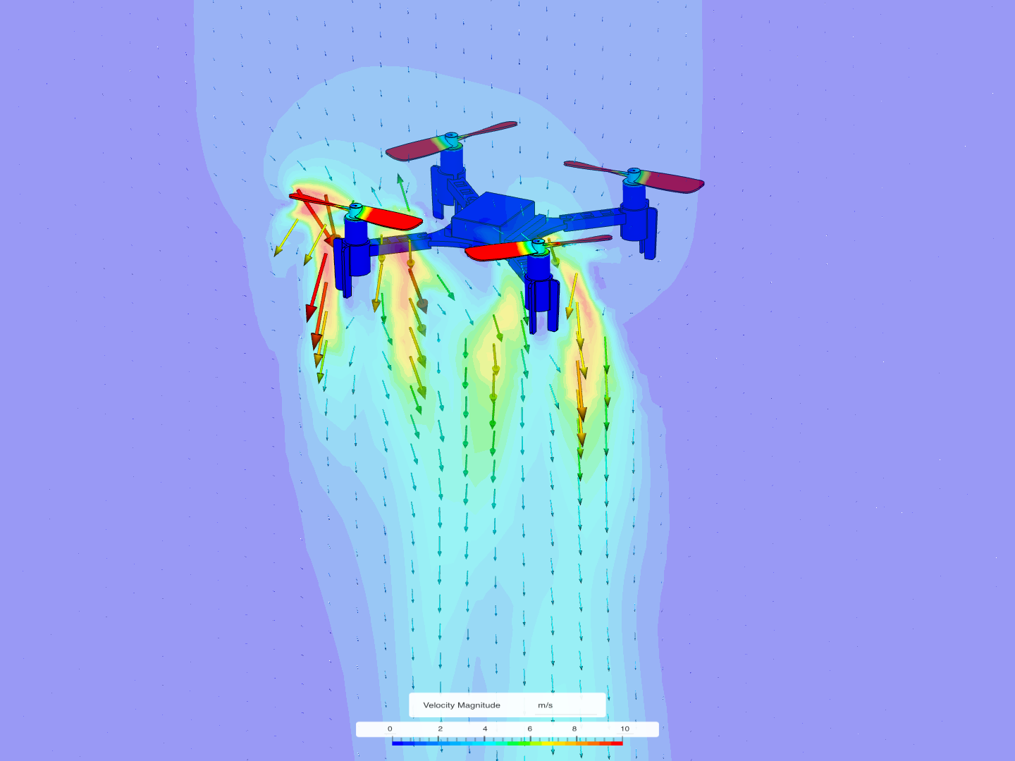 Drone simulation - Using SimScale - SimScale CAE Forum