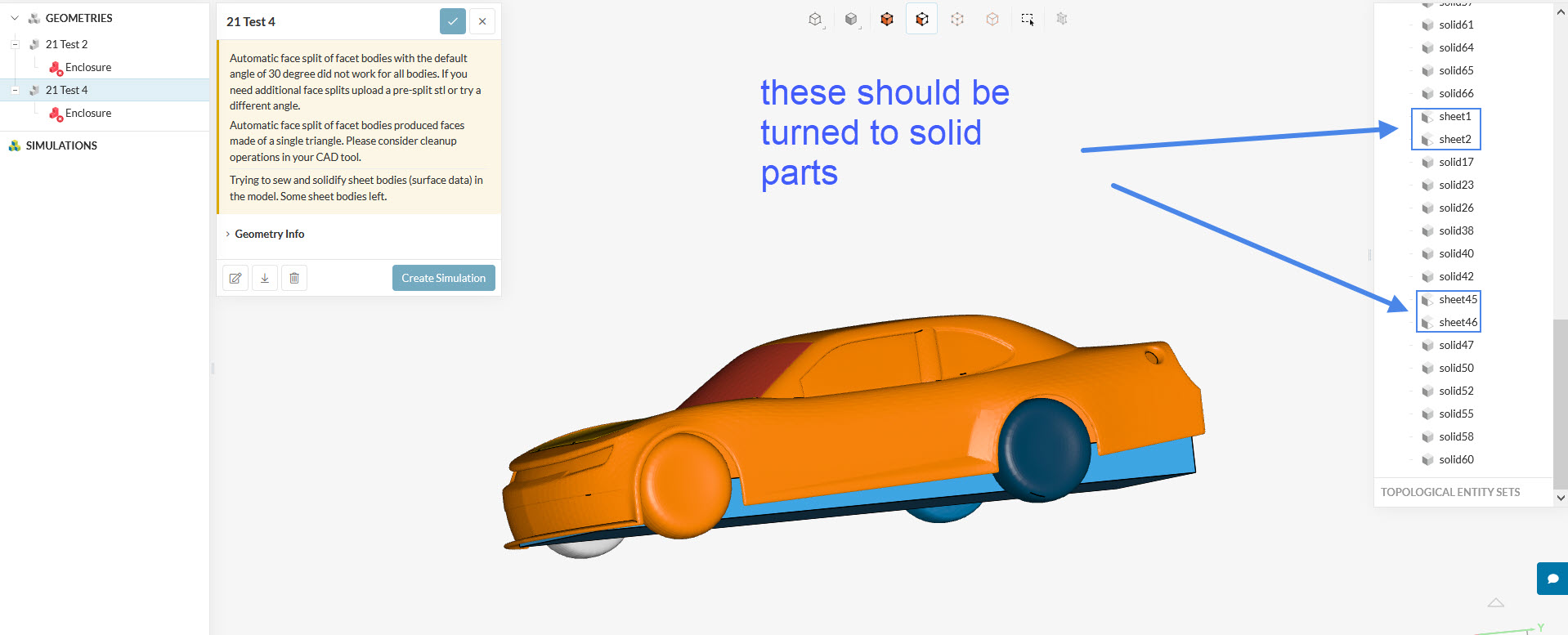CAD Problem - CAD & Meshing - SimScale CAE Forum