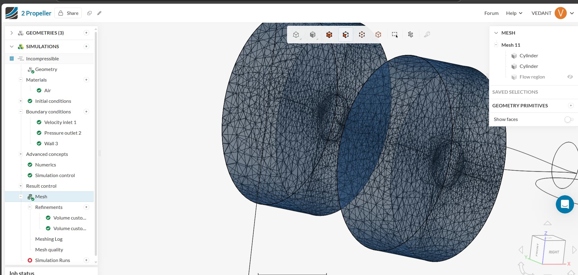 Distributed Propulsion system - Project Support - SimScale CAE Forum