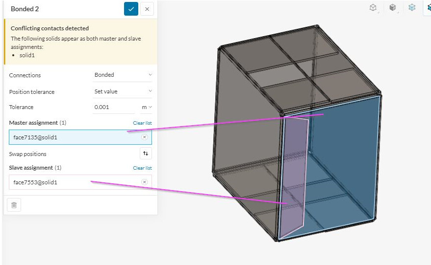 How tu simulate gluing surfaces via bonded? - Solid Mechanics / FEA - SimScale CAE Forum
