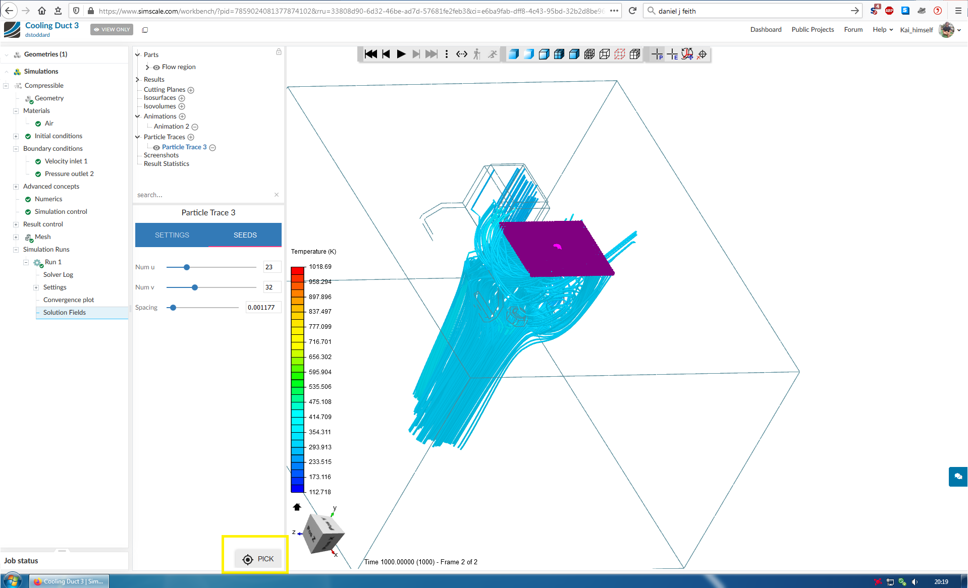 Particle Trace not visible? - Using SimScale - SimScale CAE Forum