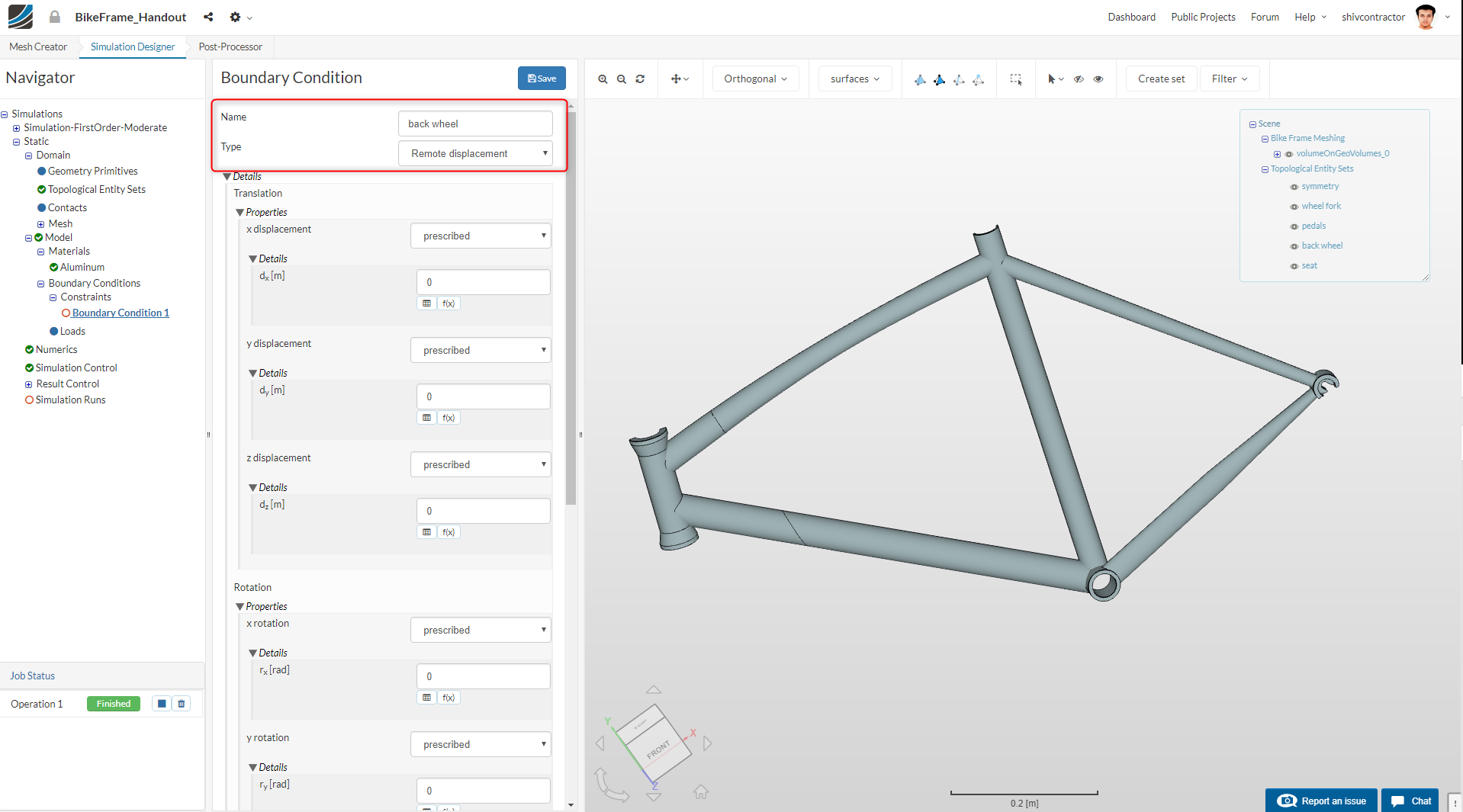 FEA Master Class: Session 1 (Bike Frame Analysis) - FEA Master Class ...