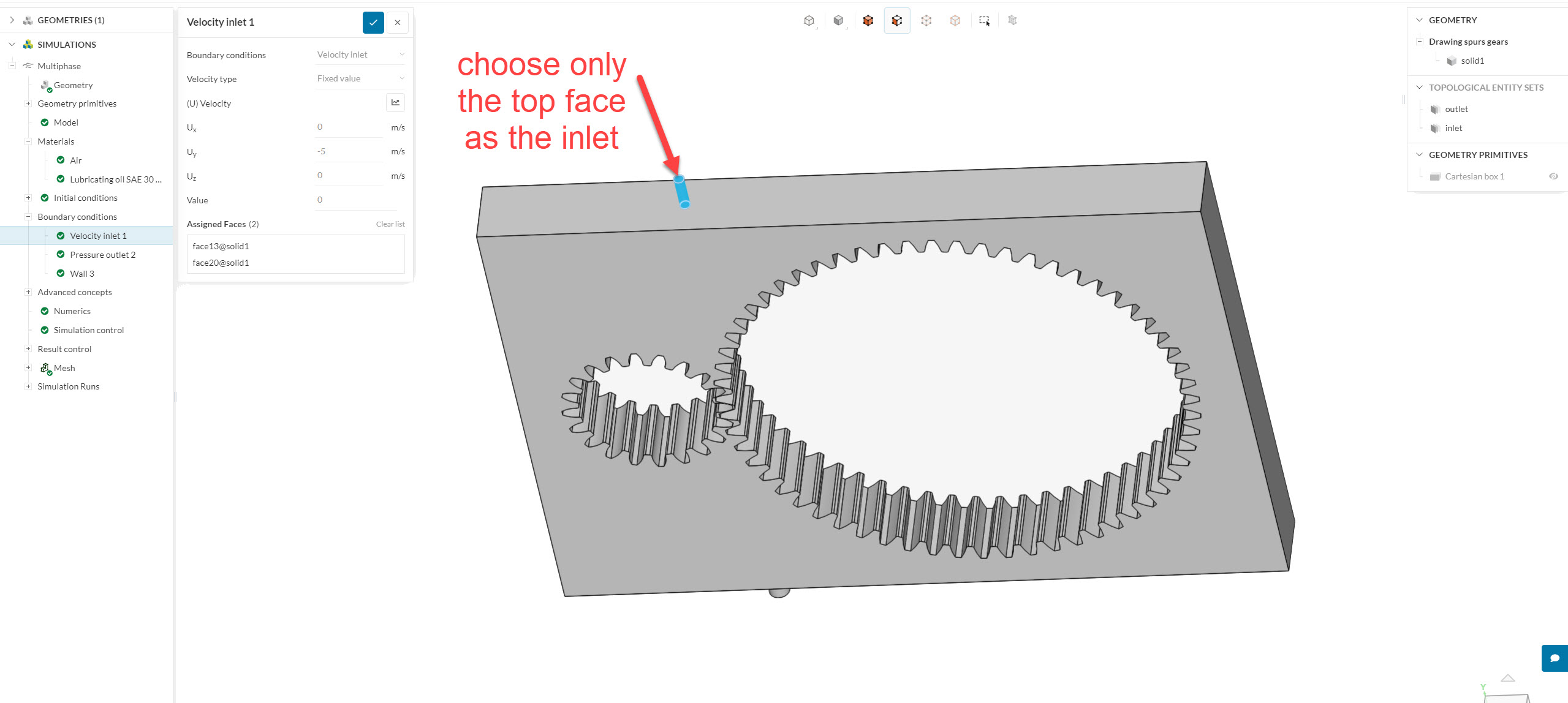 Spurs gears multiphase simulation with error - Fluid Flow / CFD - SimScale CAE Forum