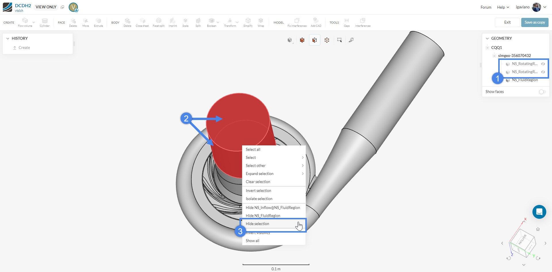 How to make surface in CAD edit - CAD Mode Support - SimScale CAE Forum