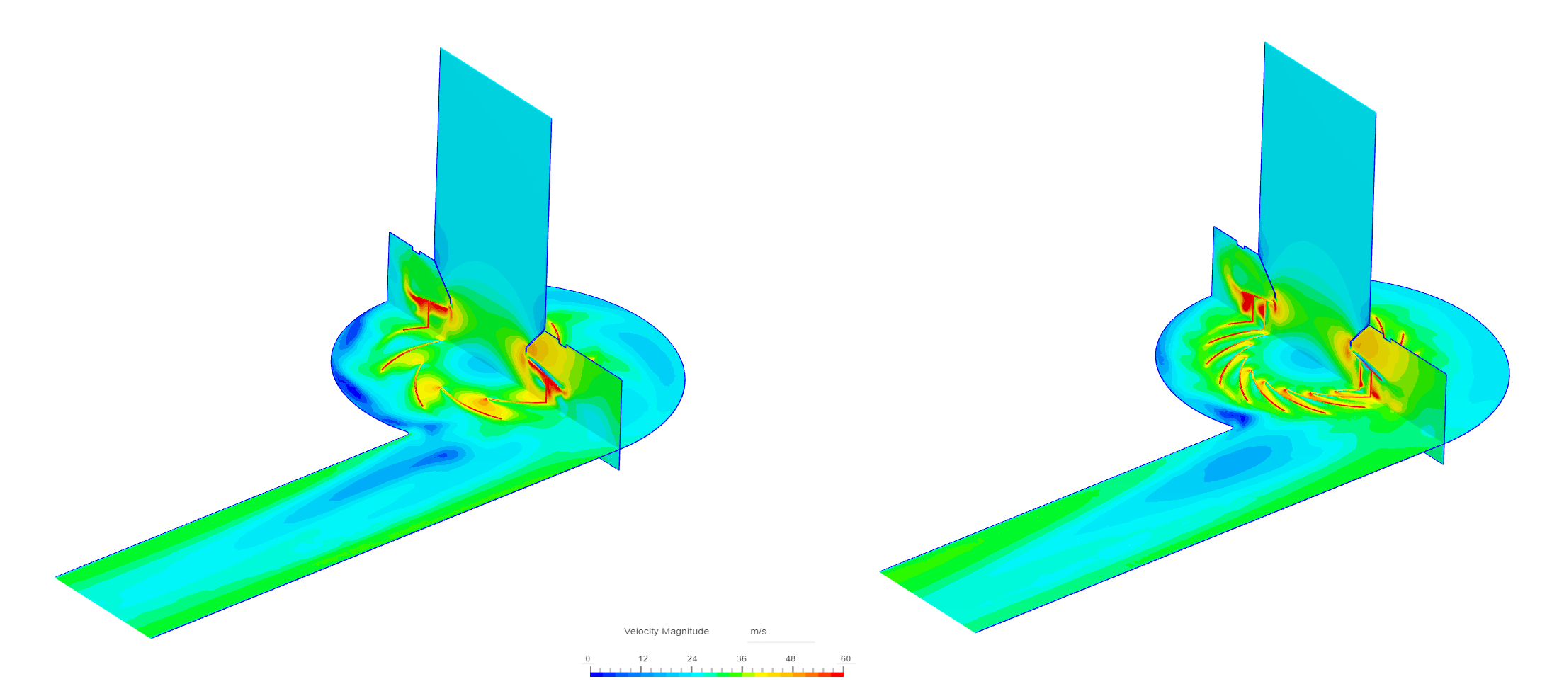 Blades Comparison for Radial Fan Design with CFD Analysis by Ali_Arafat ...