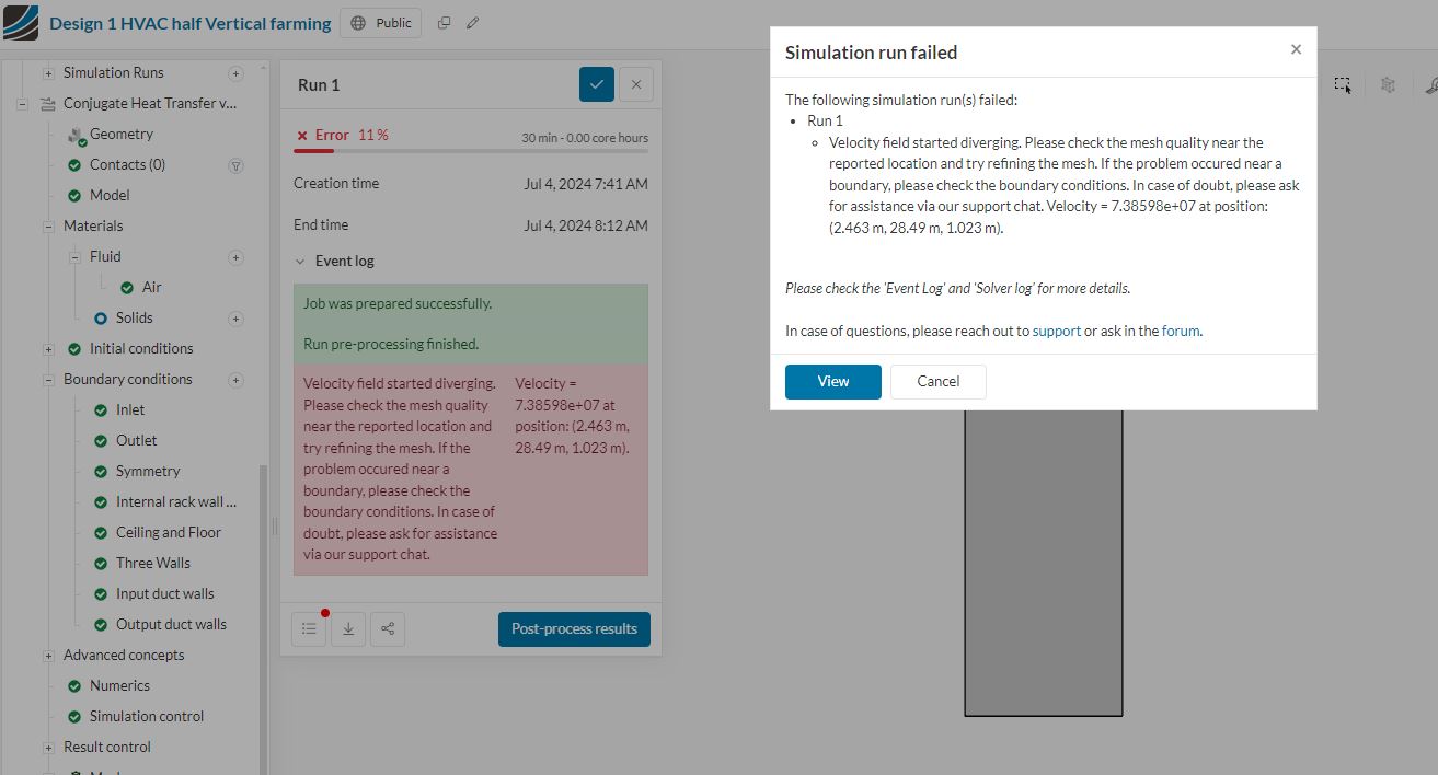 Help with my Boundary condition - Project Support - SimScale CAE Forum