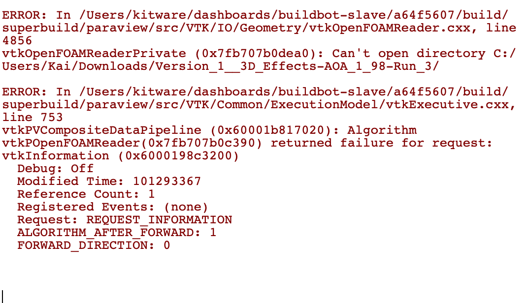 ParaView Help - Project Support - SimScale CAE Forum