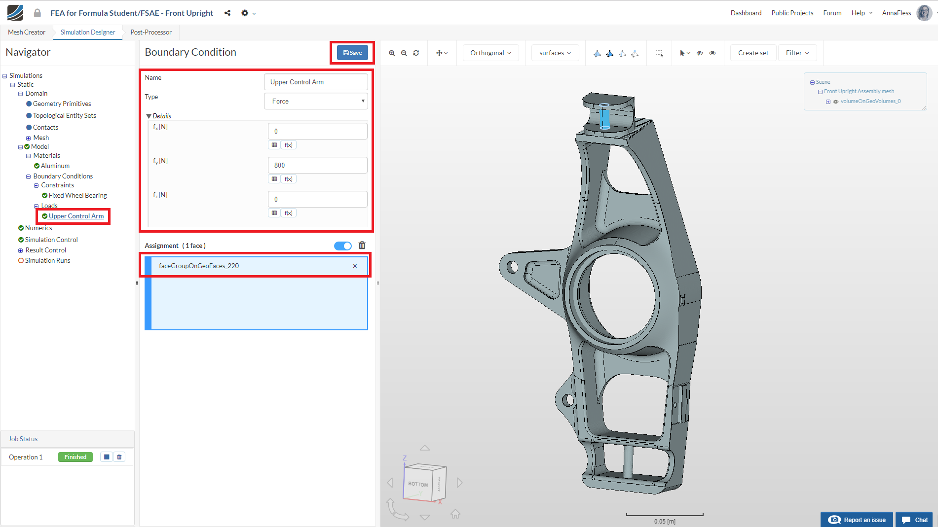 Session 1 Step-by-Step Tutorial - Stress Analysis of a Formula Student ...