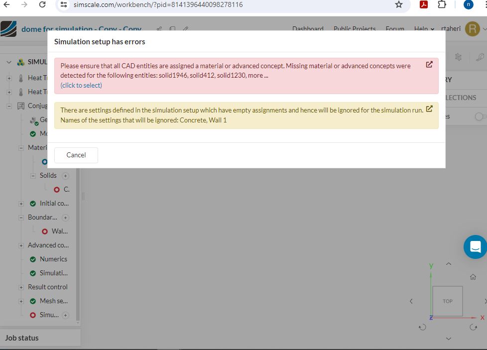 Missing materials - Project Support - SimScale CAE Forum