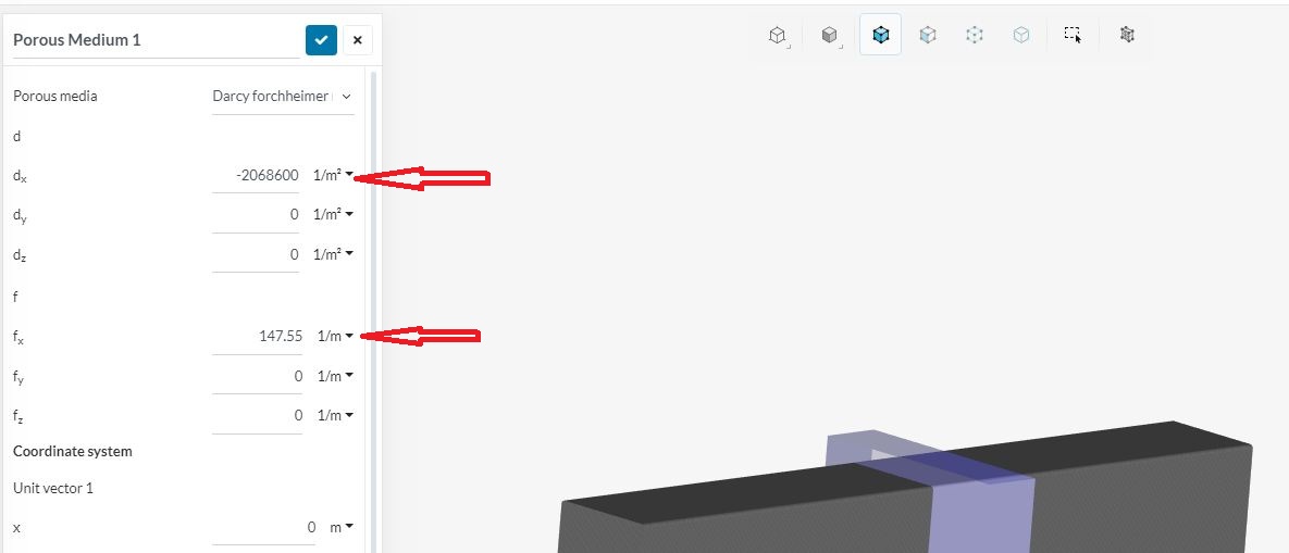 Porous media - Project Support - SimScale CAE Forum