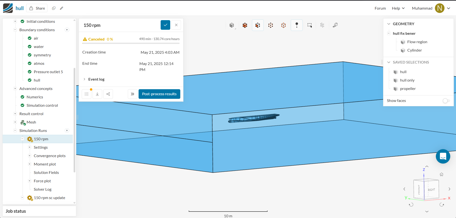 Multiphase Simulation Not Progressing (Stuck at 0%) - Project Support - SimScale CAE Forum