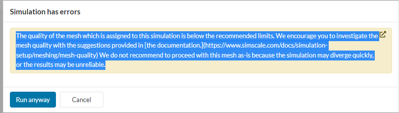Mesh Problem - Using SimScale - SimScale CAE Forum