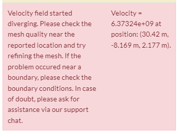 HVAC - Velocity field start diverging - Project Support - SimScale CAE Forum