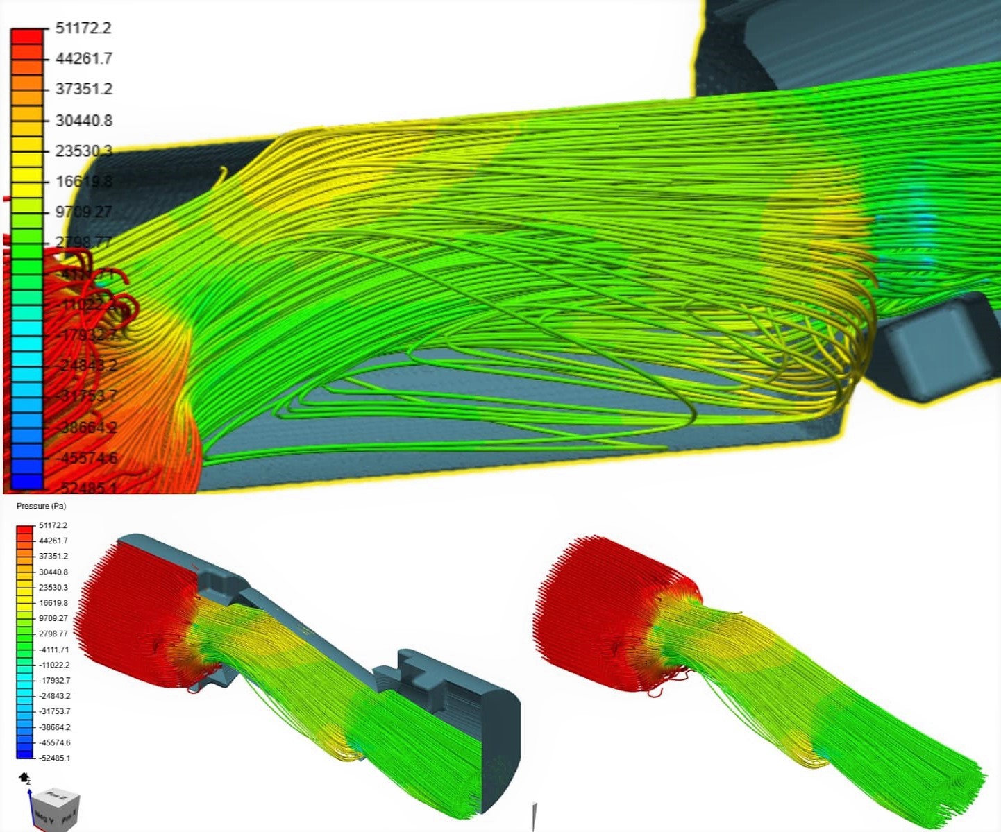 CFD analysis of water flow through a Ball Valve by fsite ...