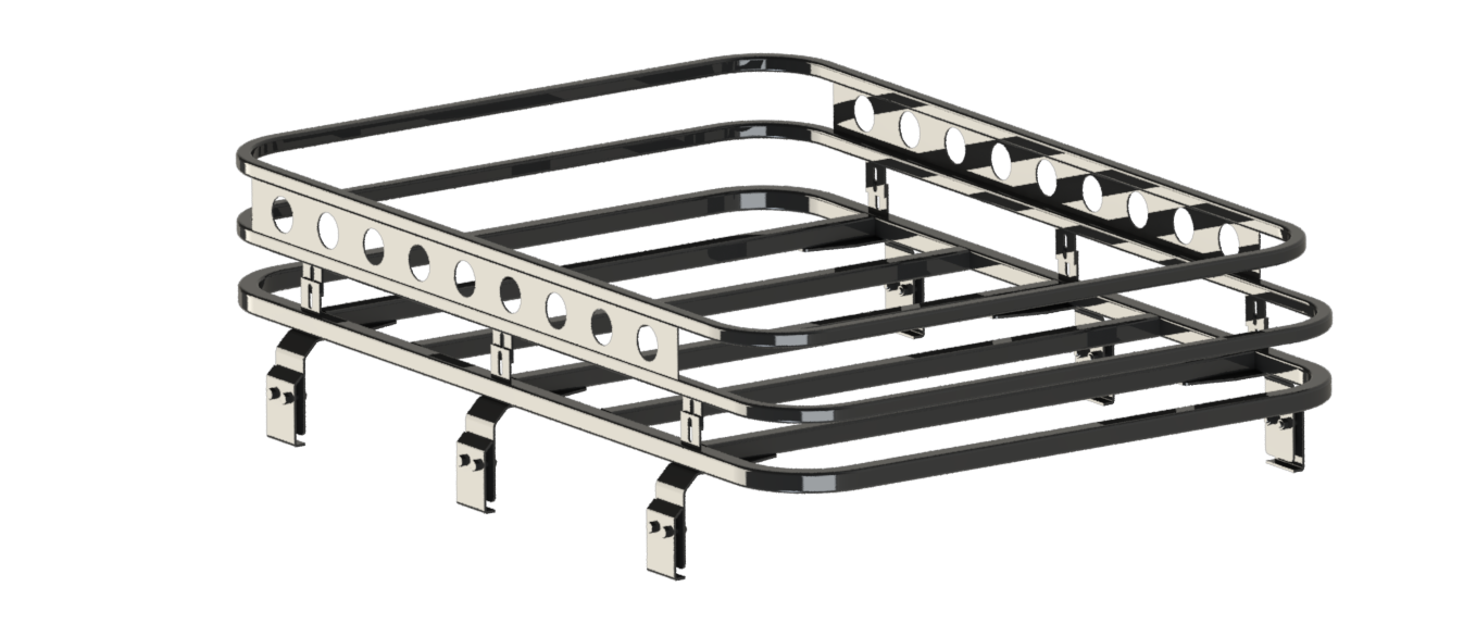 Off road roof grill- Structural simulation by camilomati | SimScale