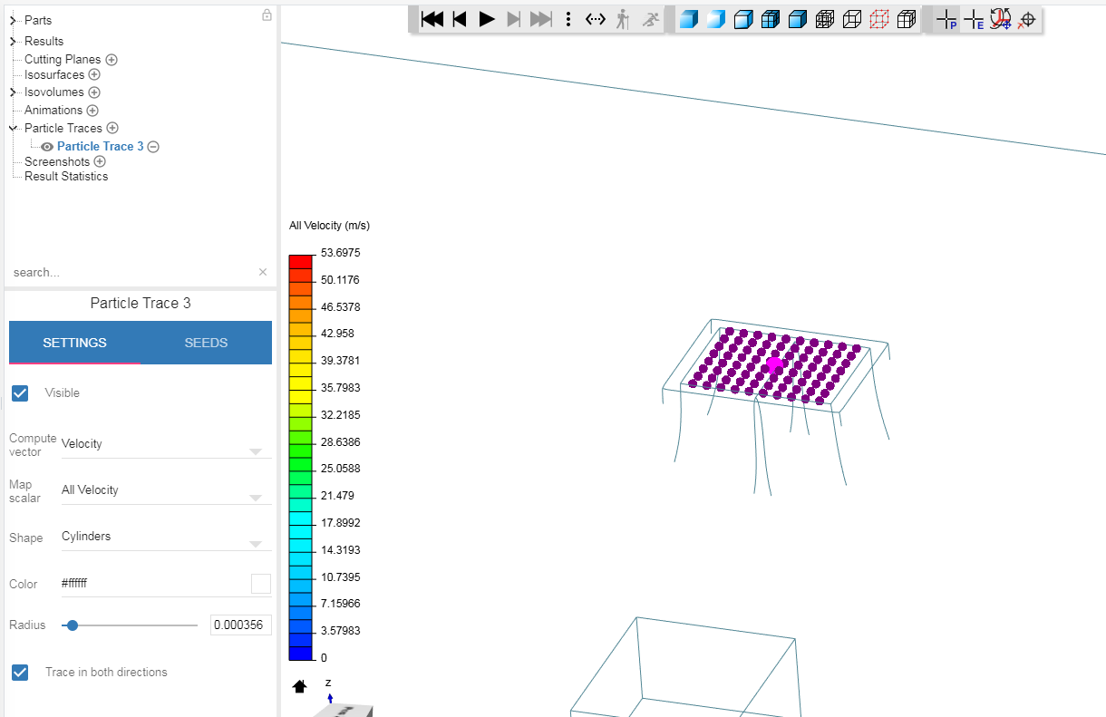 Particle Traces - no traces from the seeds - Project Support - SimScale CAE Forum