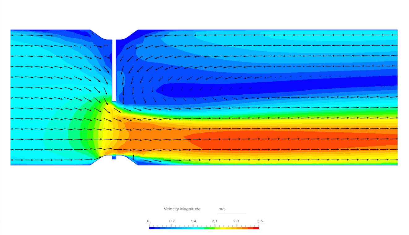 Analysis of Water Flow through a Gate Valve with CFD by A...