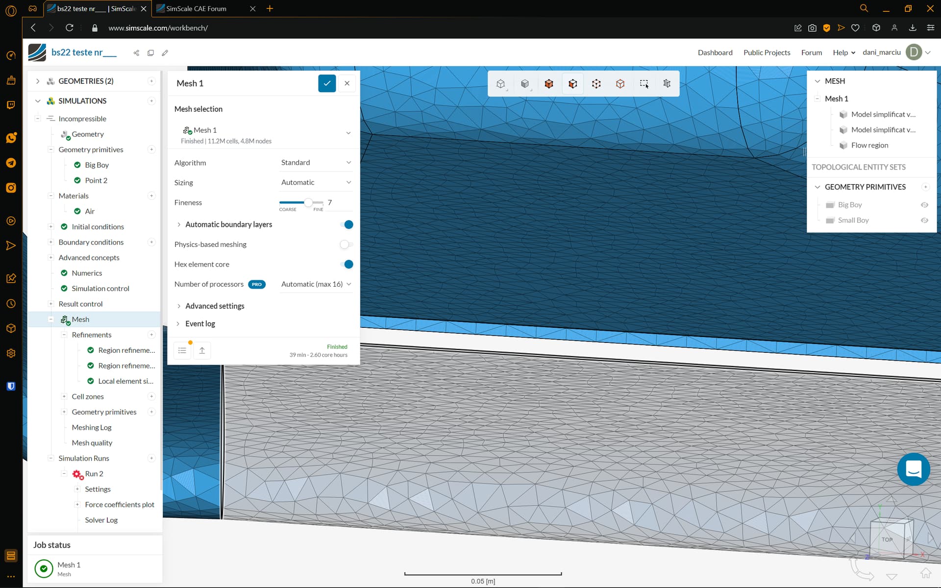 Velocity field started diverging - Project Support - SimScale CAE Forum