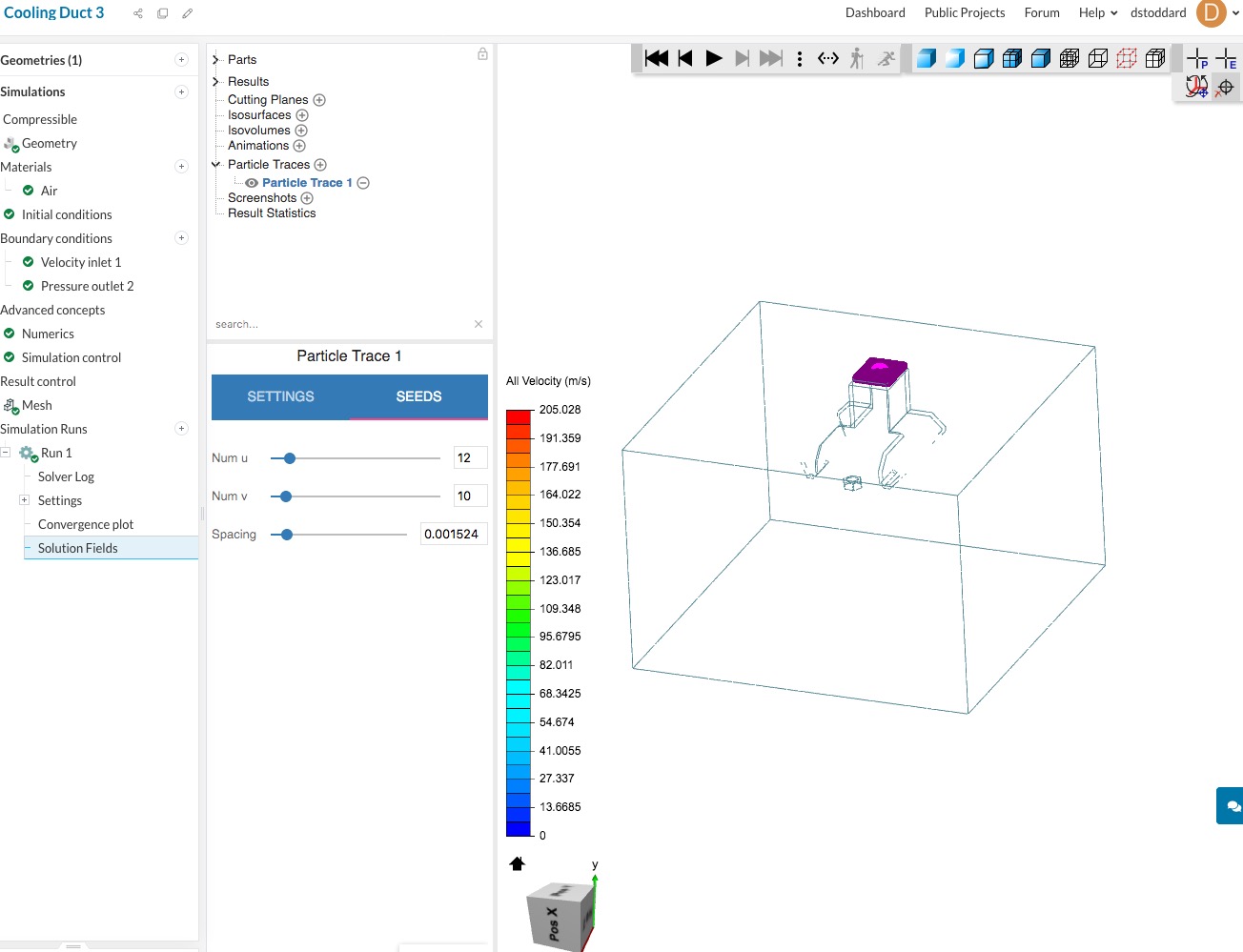 Particle Trace not visible? - Using SimScale - SimScale CAE Forum
