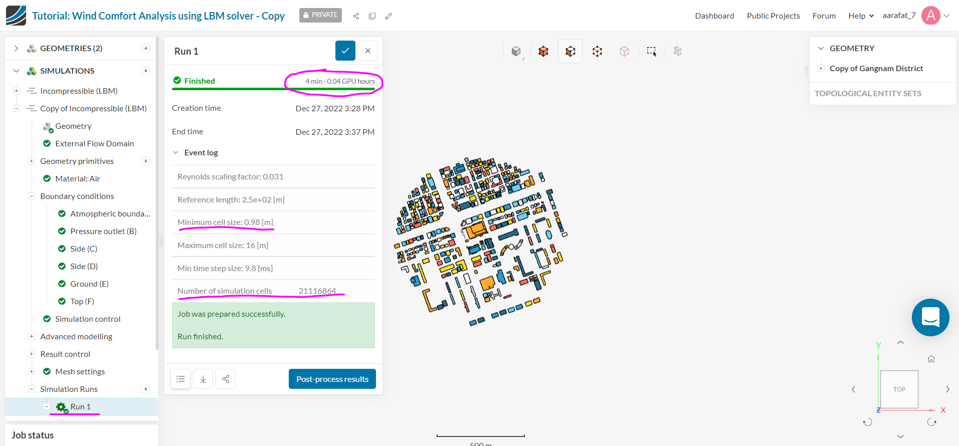 How to check and visualize the mesh for Incompressible LBM analysis - Fluid Flow / CFD ...