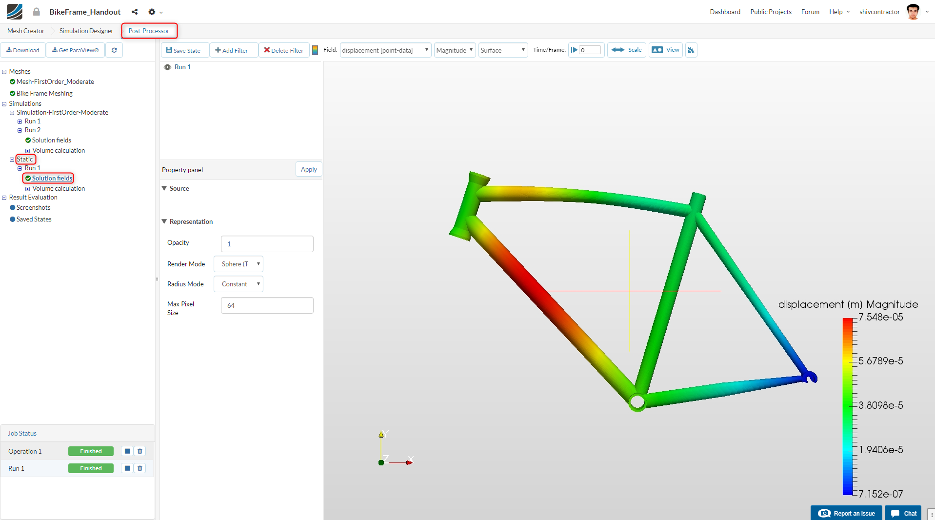 FEA Master Class: Session 1 (Bike Frame Analysis) - FEA Master Class ...