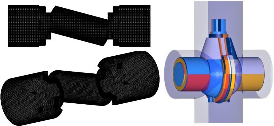 CFD analysis of water flow through a Ball Valve by fsite | SimScale