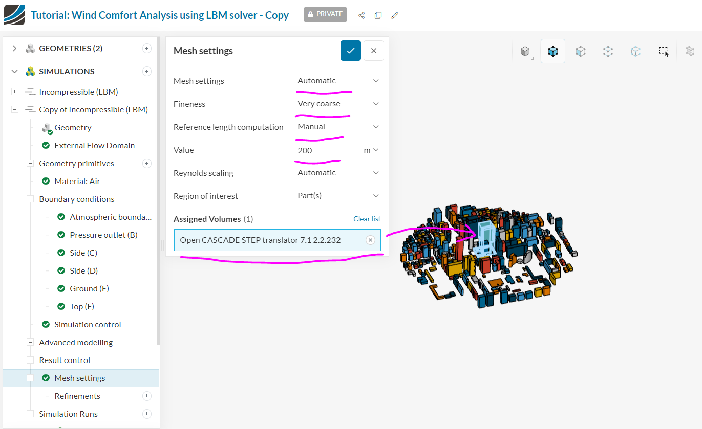 How to check and visualize the mesh for Incompressible LBM analysis - Fluid Flow / CFD ...