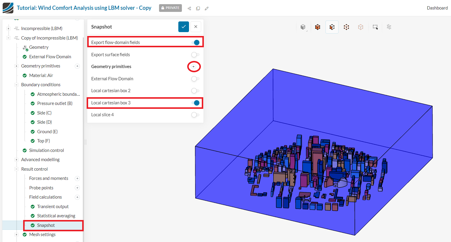 How to check and visualize the mesh for Incompressible LBM analysis ...