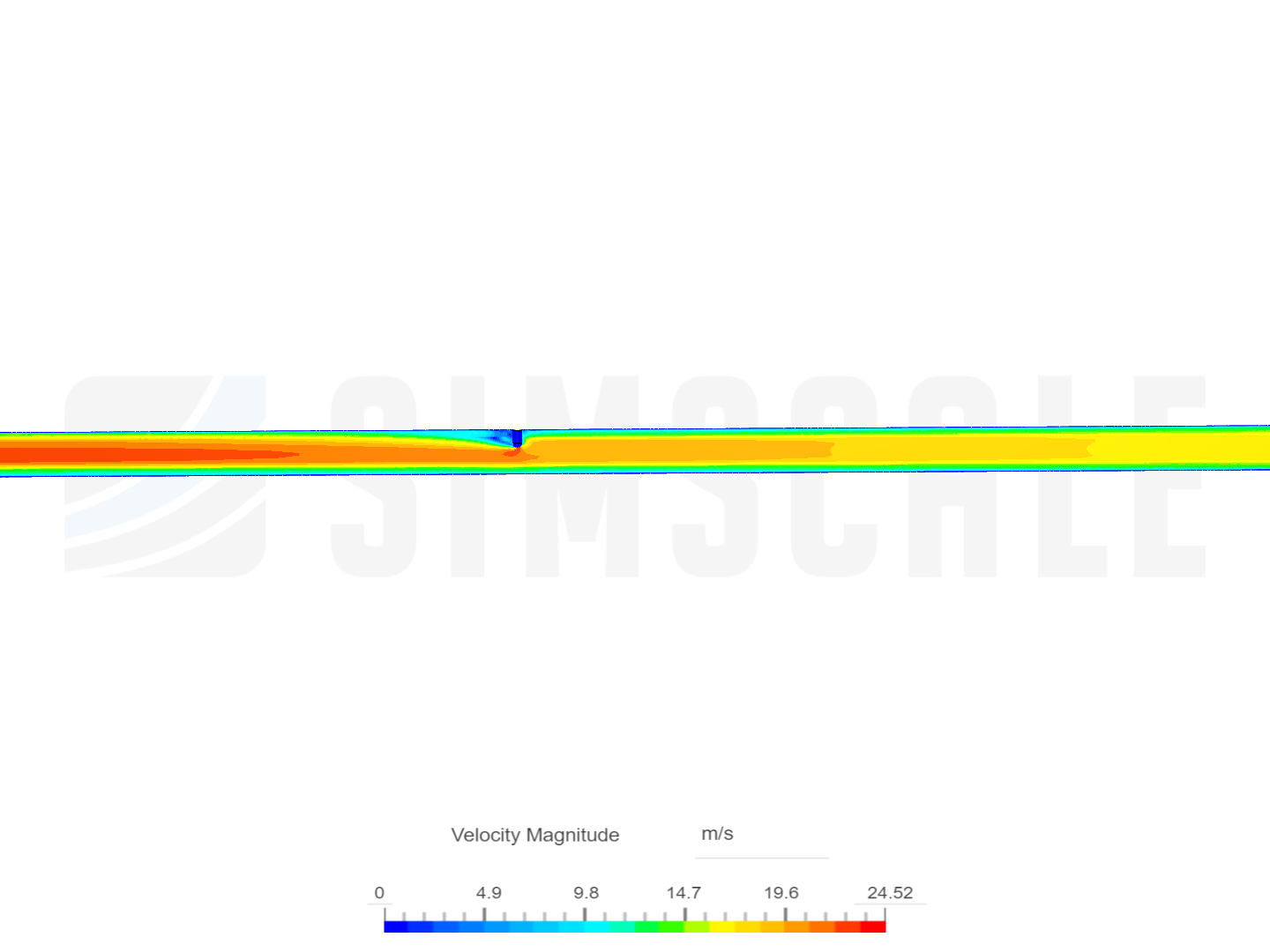Fluid accelerate from inlet to outlet for straight pipe - Fluid Flow / CFD - SimScale CAE Forum