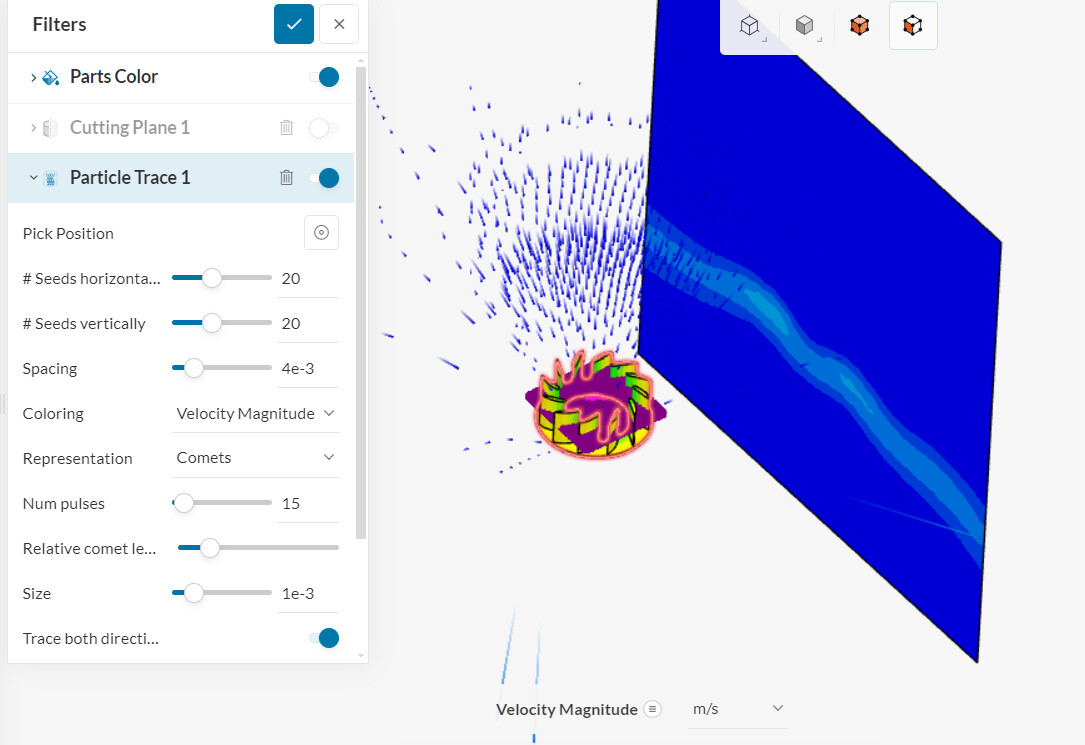 Error Particles traces - Boundaries picking - Project Support - SimScale CAE Forum