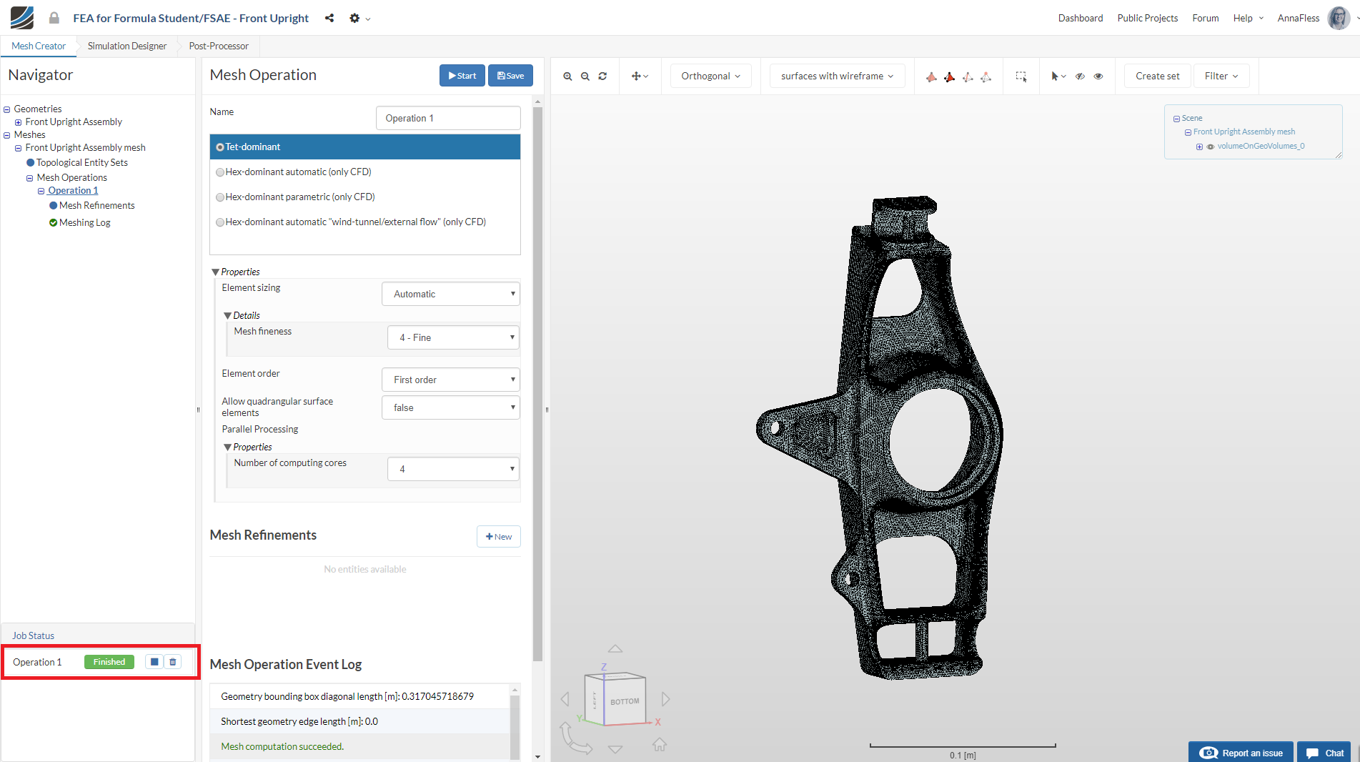 Session 1 Step-by-Step Tutorial - Stress Analysis of a Formula Student ...