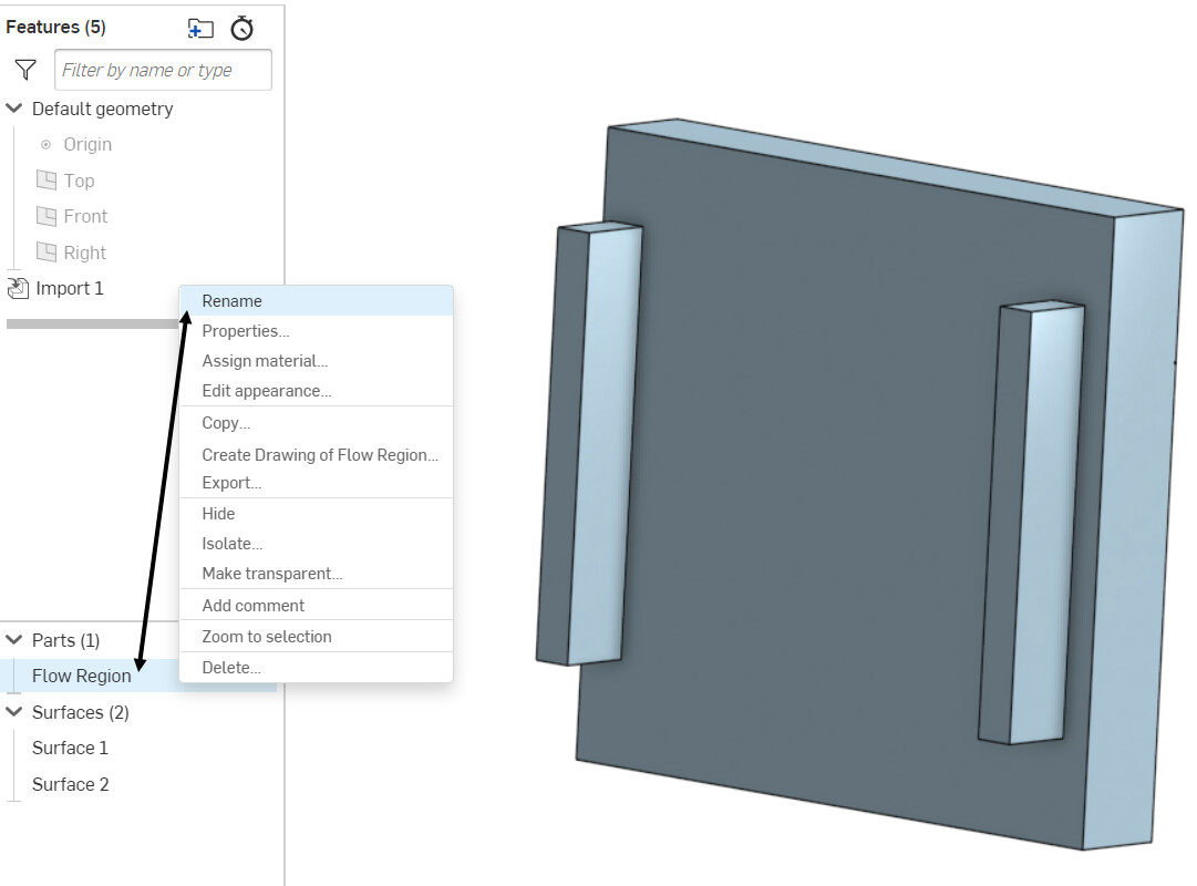 Problem with the region and the geometry - Using SimScale - SimScale CAE Forum