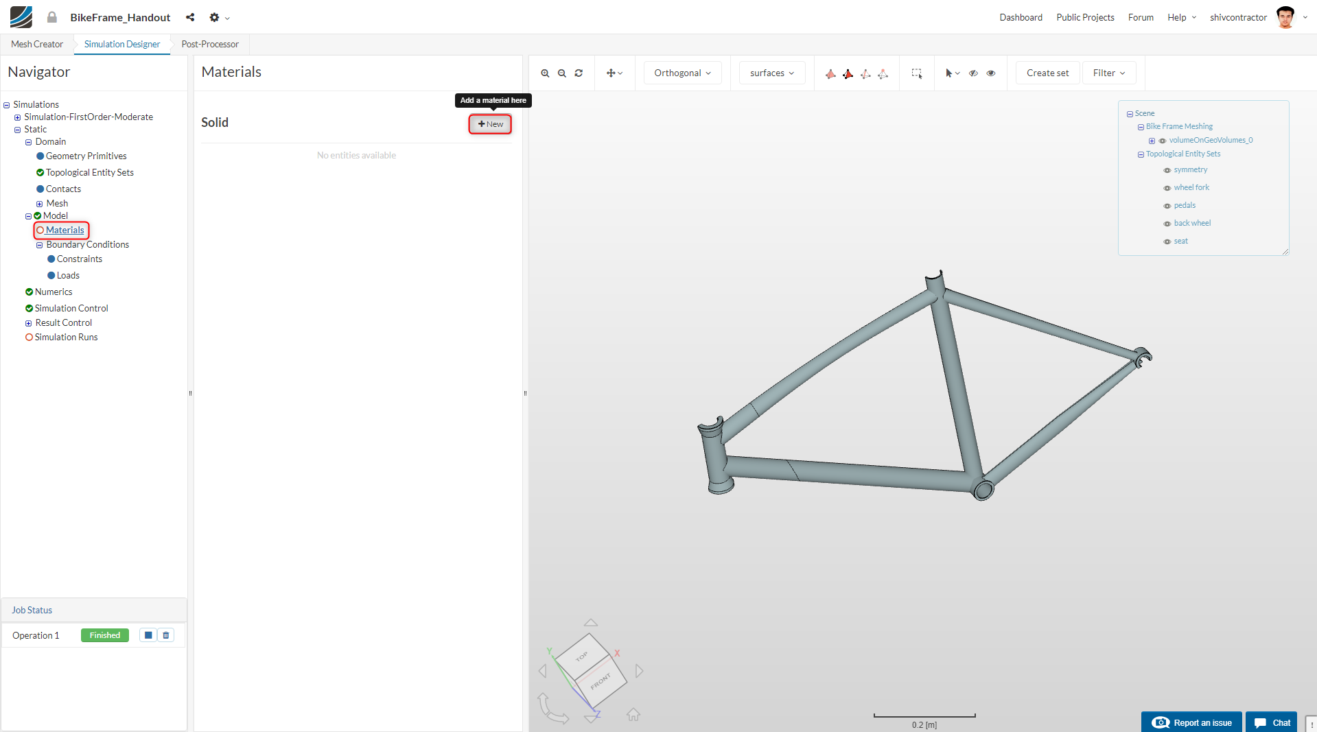 FEA Master Class: Session 1 (Bike Frame Analysis) - FEA Master Class ...