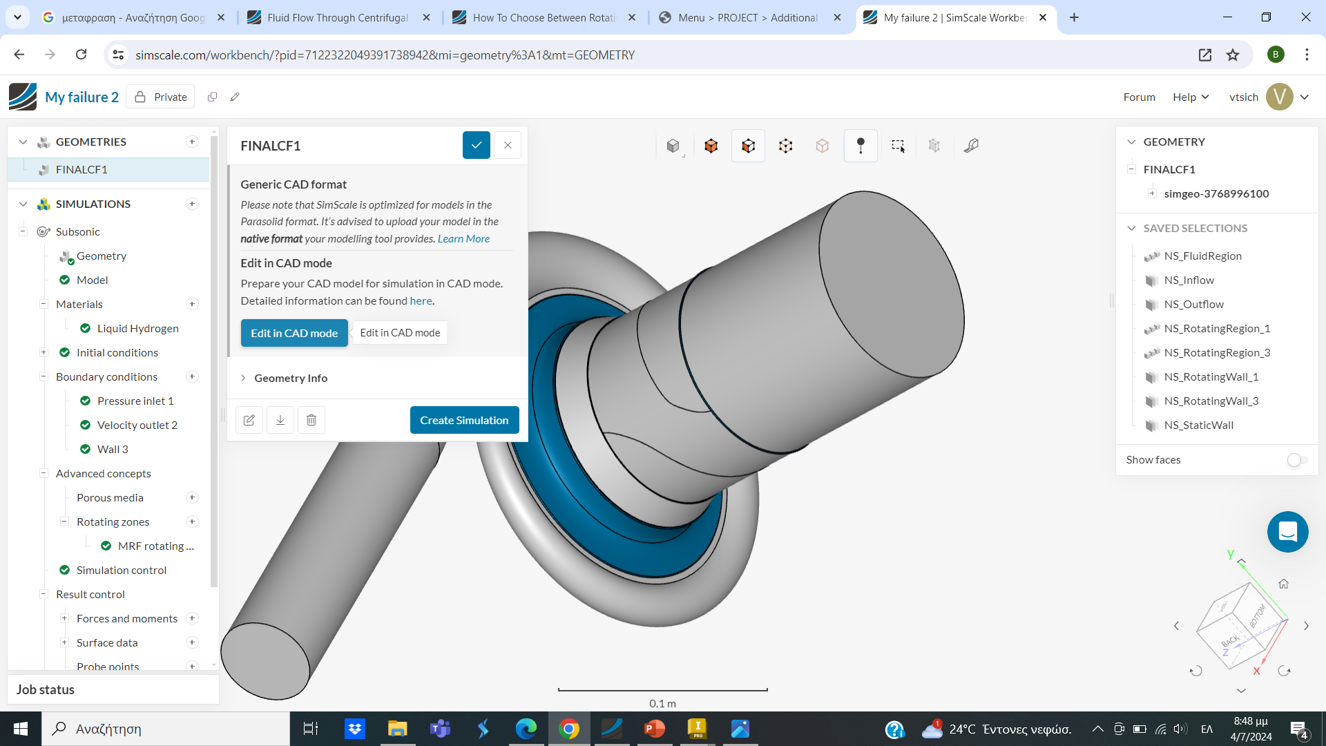 Problem with boundary conditions - Fluid Flow / CFD - SimScale CAE Forum